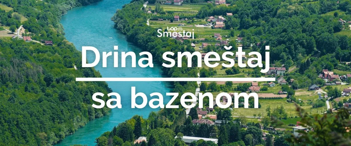 Drina smeštaj sa bazenom - Vikendice - TopSmestaj.com